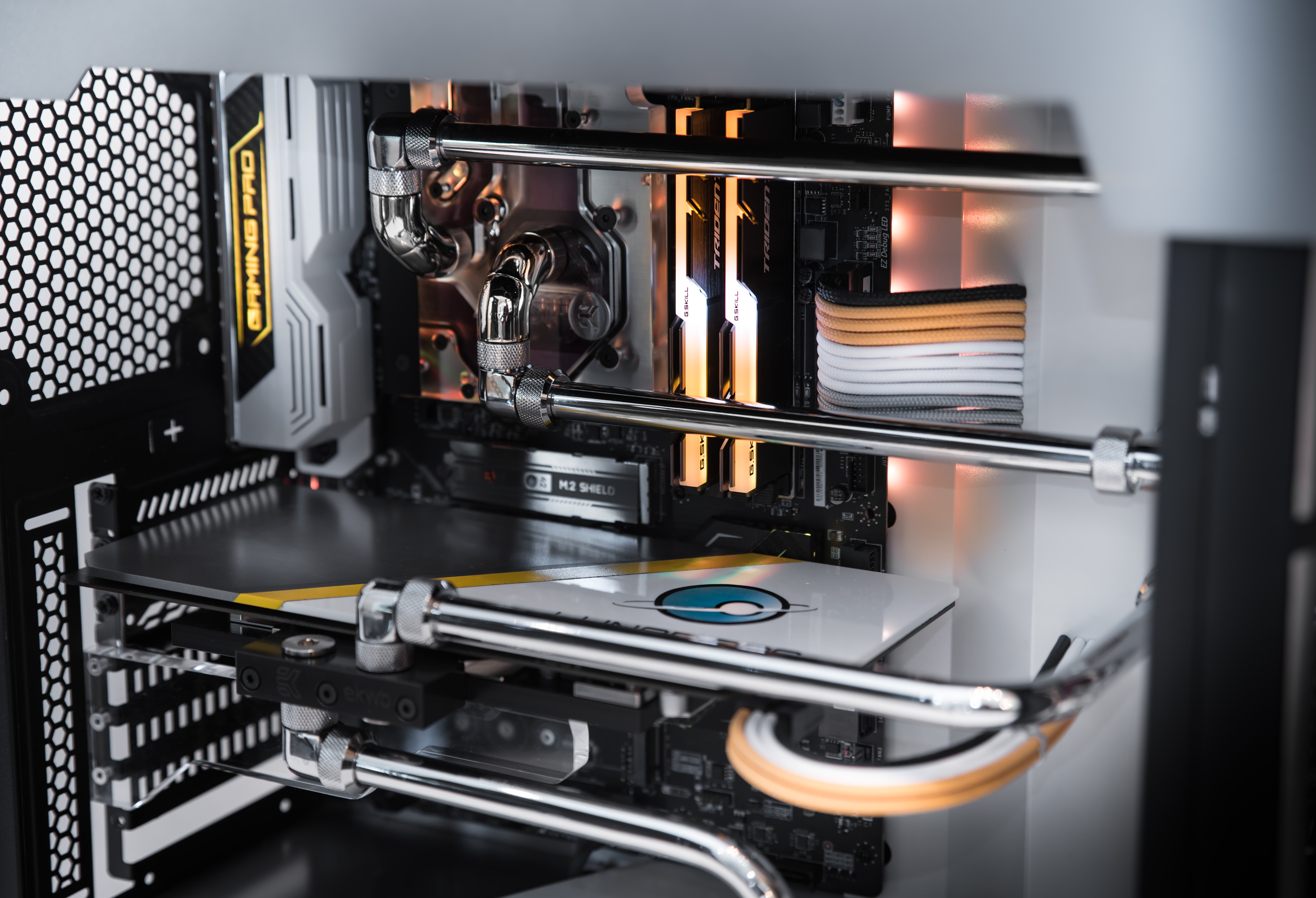 Water Cooling With Hardline Tubing Guide Brass And Carbon Fibre Bit Water Cooling With Hardline Tubing Guide Brass And Carbon Fibre Bit